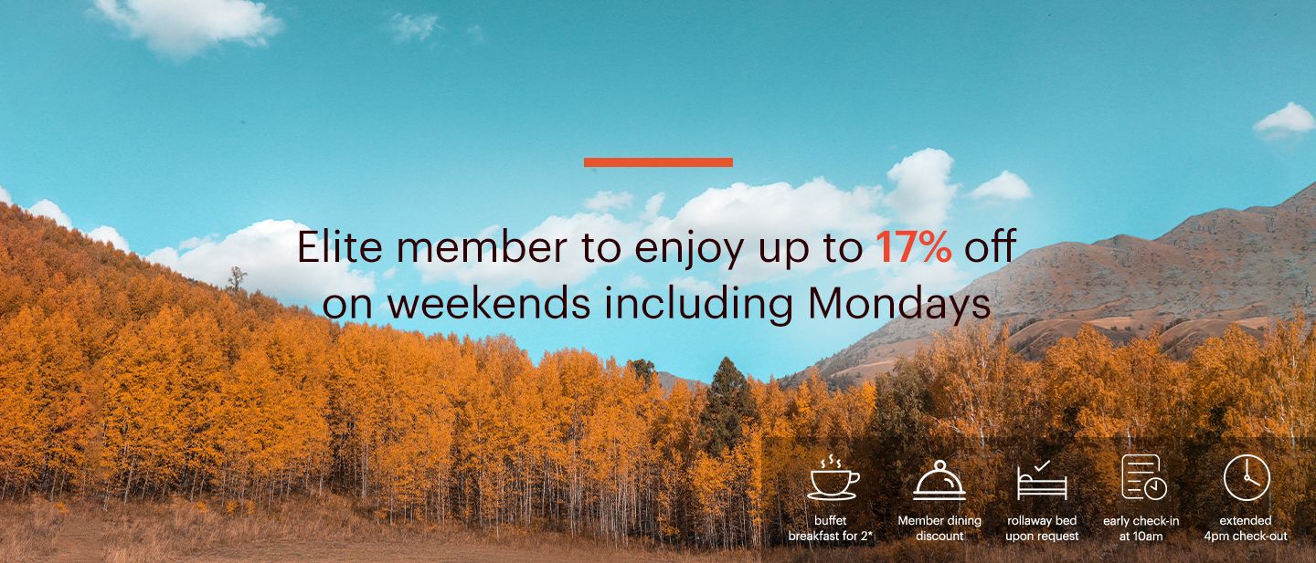 Elite Member Weekend Discount