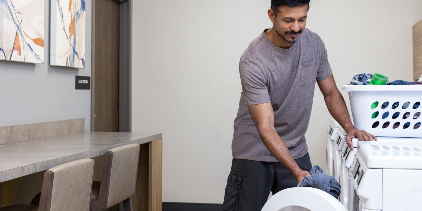 Man Laundry