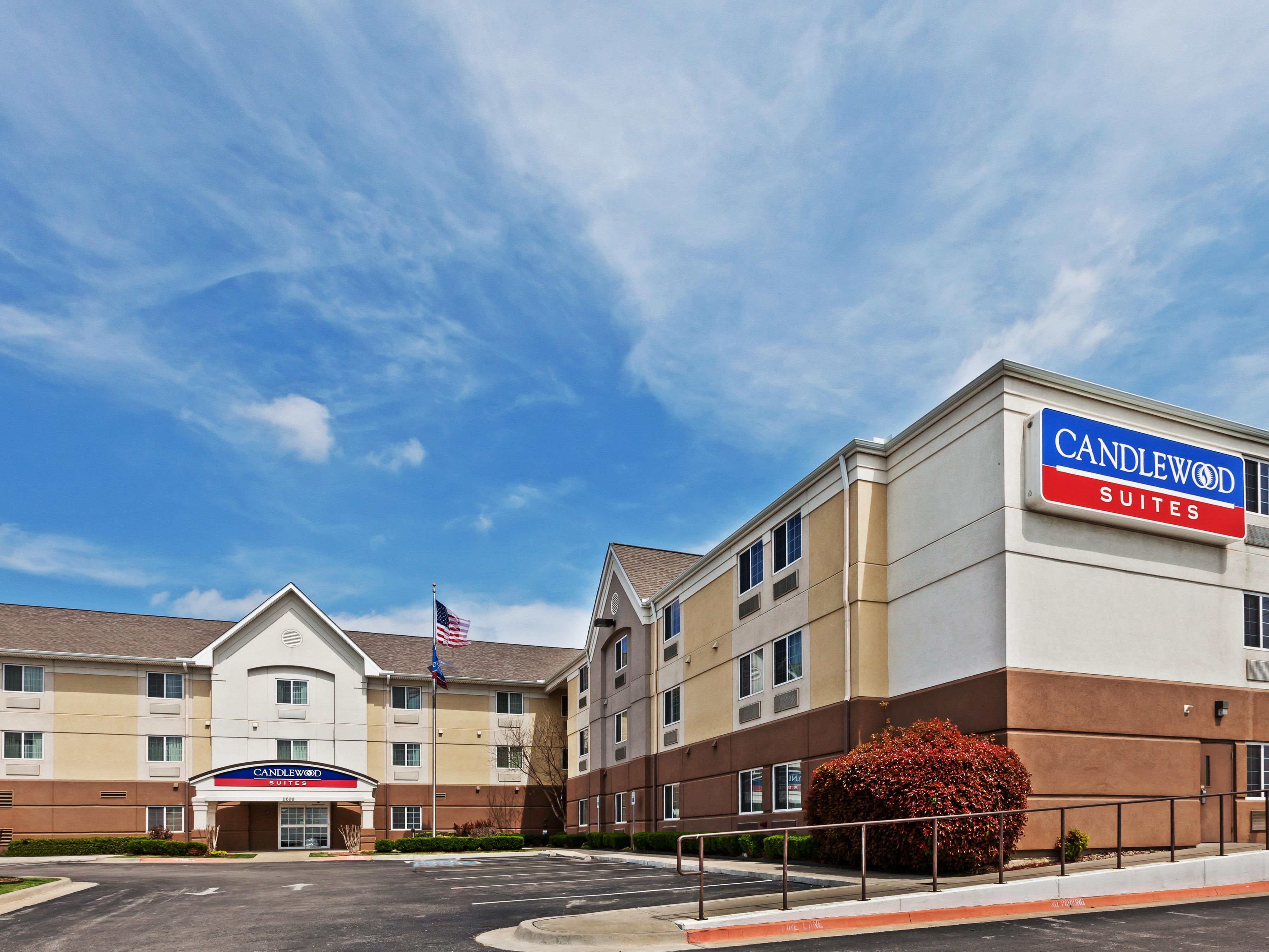 Extended Stay Owasso Hotel near Tulsa Airport | Candlewood Suites Owasso