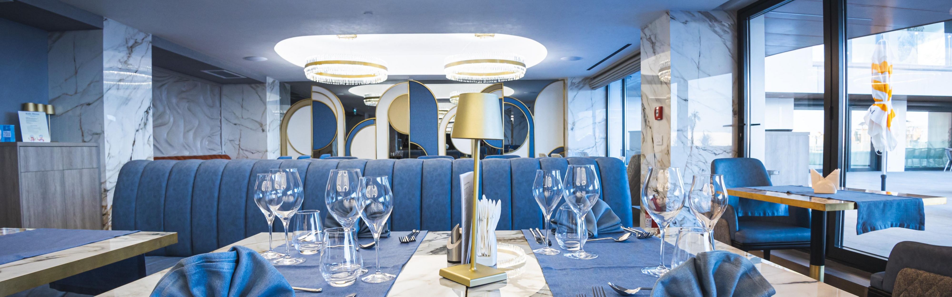 Dining in Style. Immerse Yourself in Our Elegant Restaurant Atmosphere.