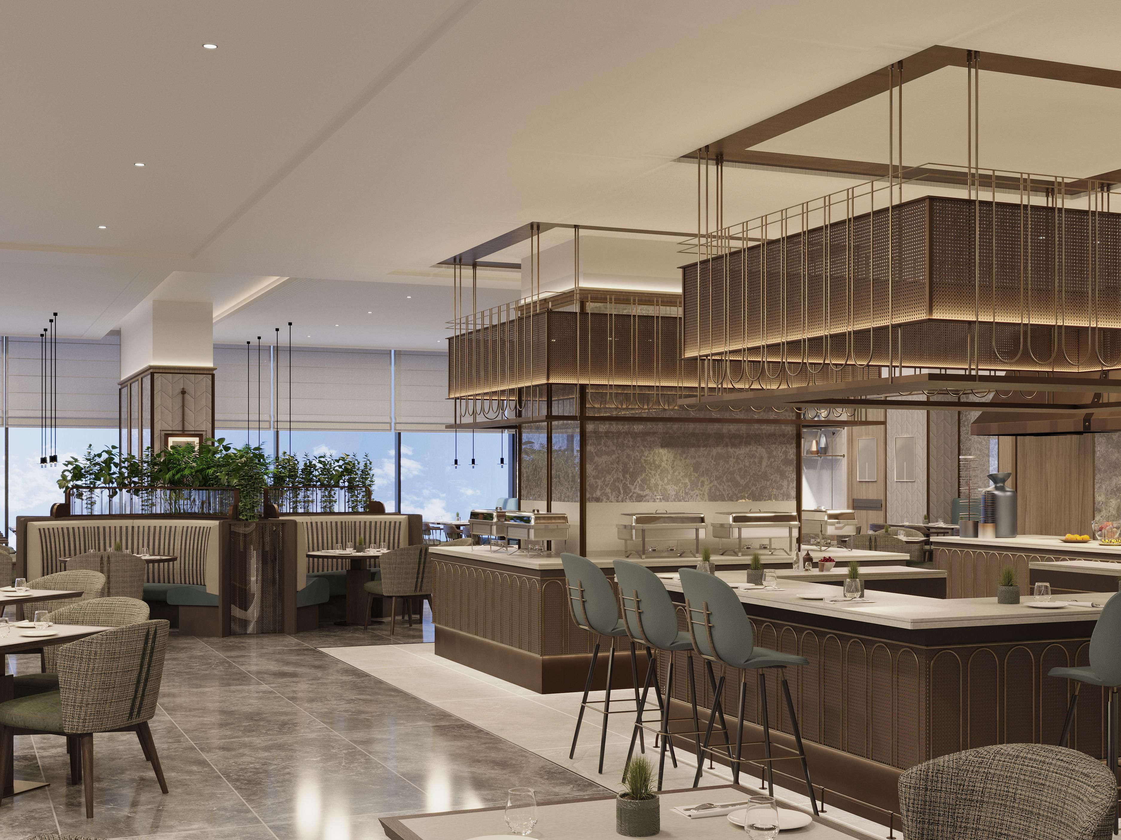 Crowne Plaza Riyadh - Al Takhassusi Opciones de Restauración