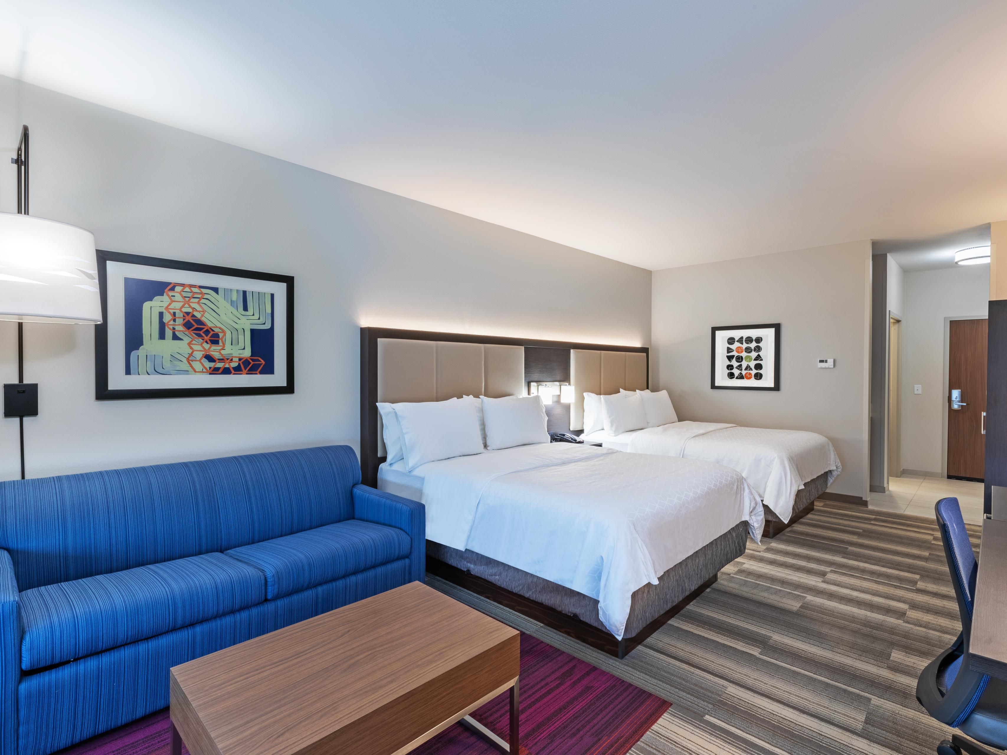 Holiday Inn Express & Suites Purcell Guest Room & Suite Options