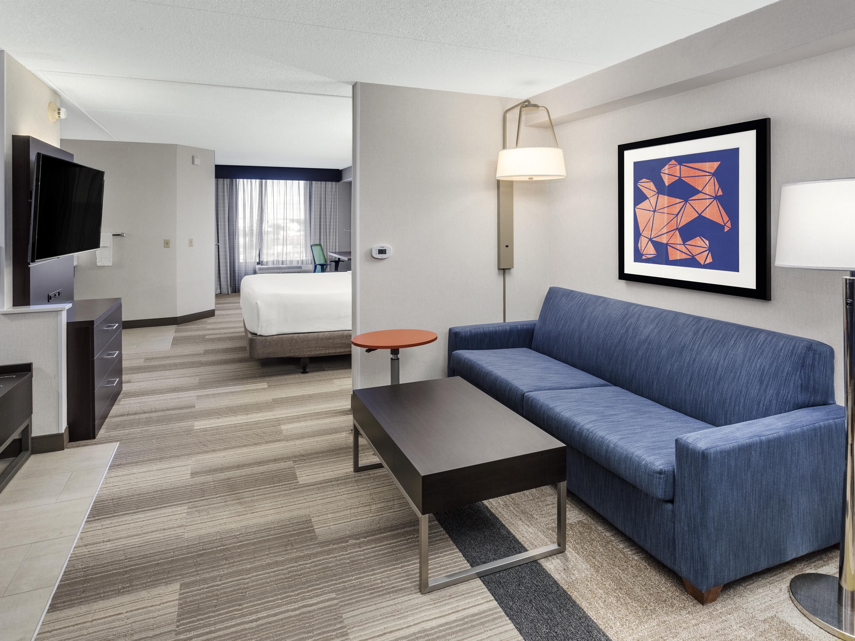 Holiday Inn Express & Suites South Portland Guest Room & Suite Options