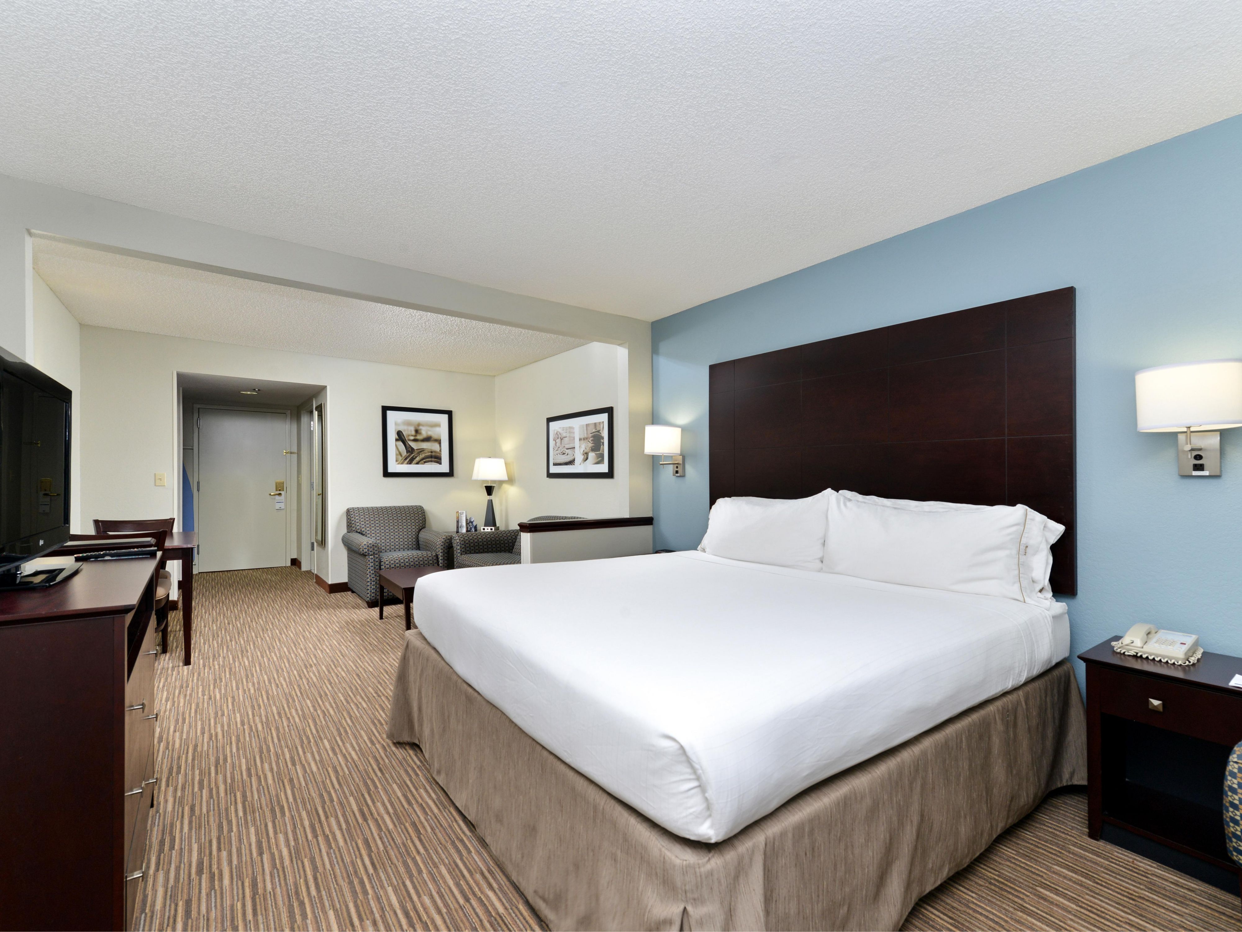 Holiday Inn Express & Suites Tampa Airport Guest Room & Suite Options