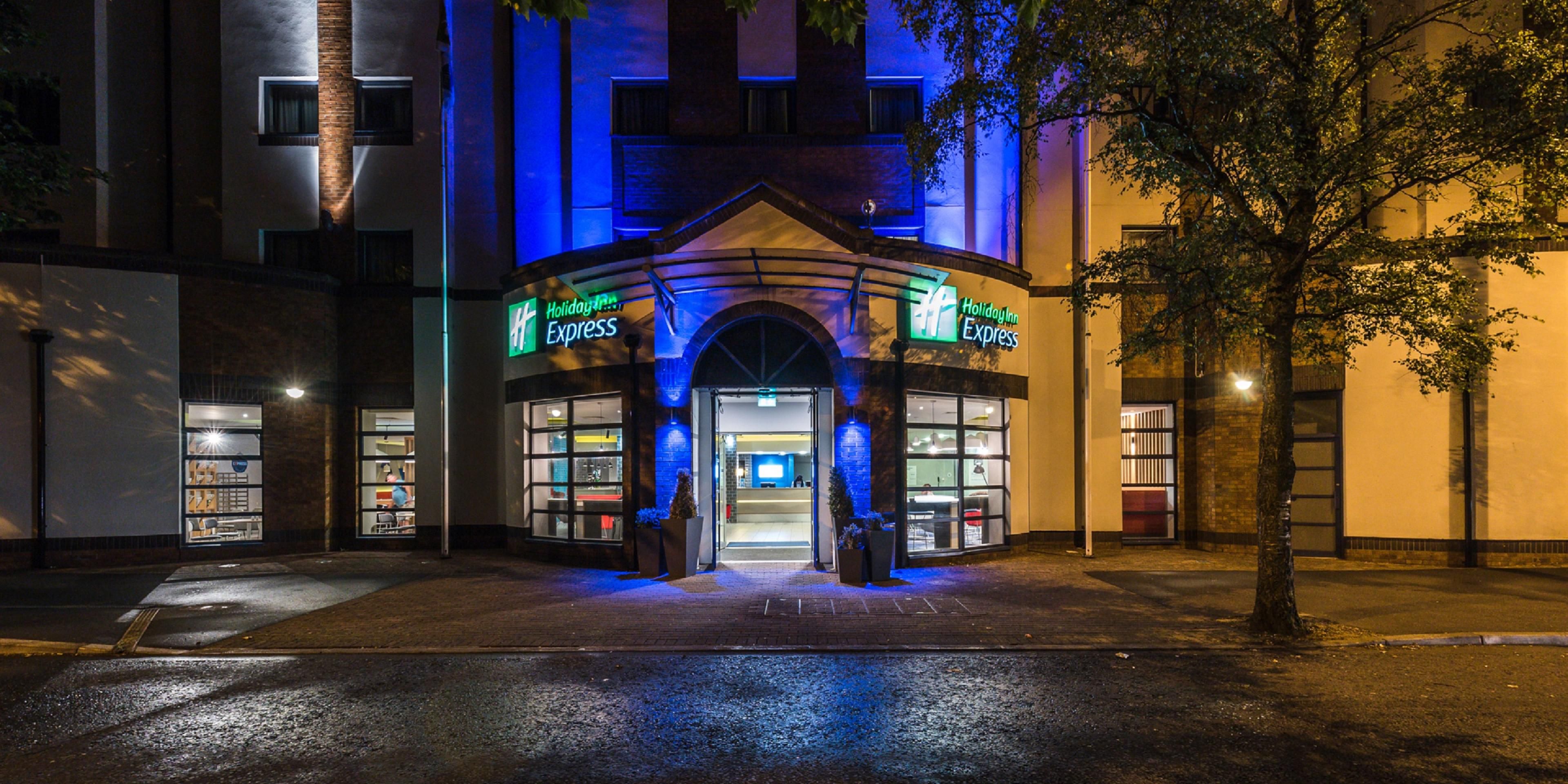 Holiday Inn Express Belfast City Map & Driving Directions | Parking ...