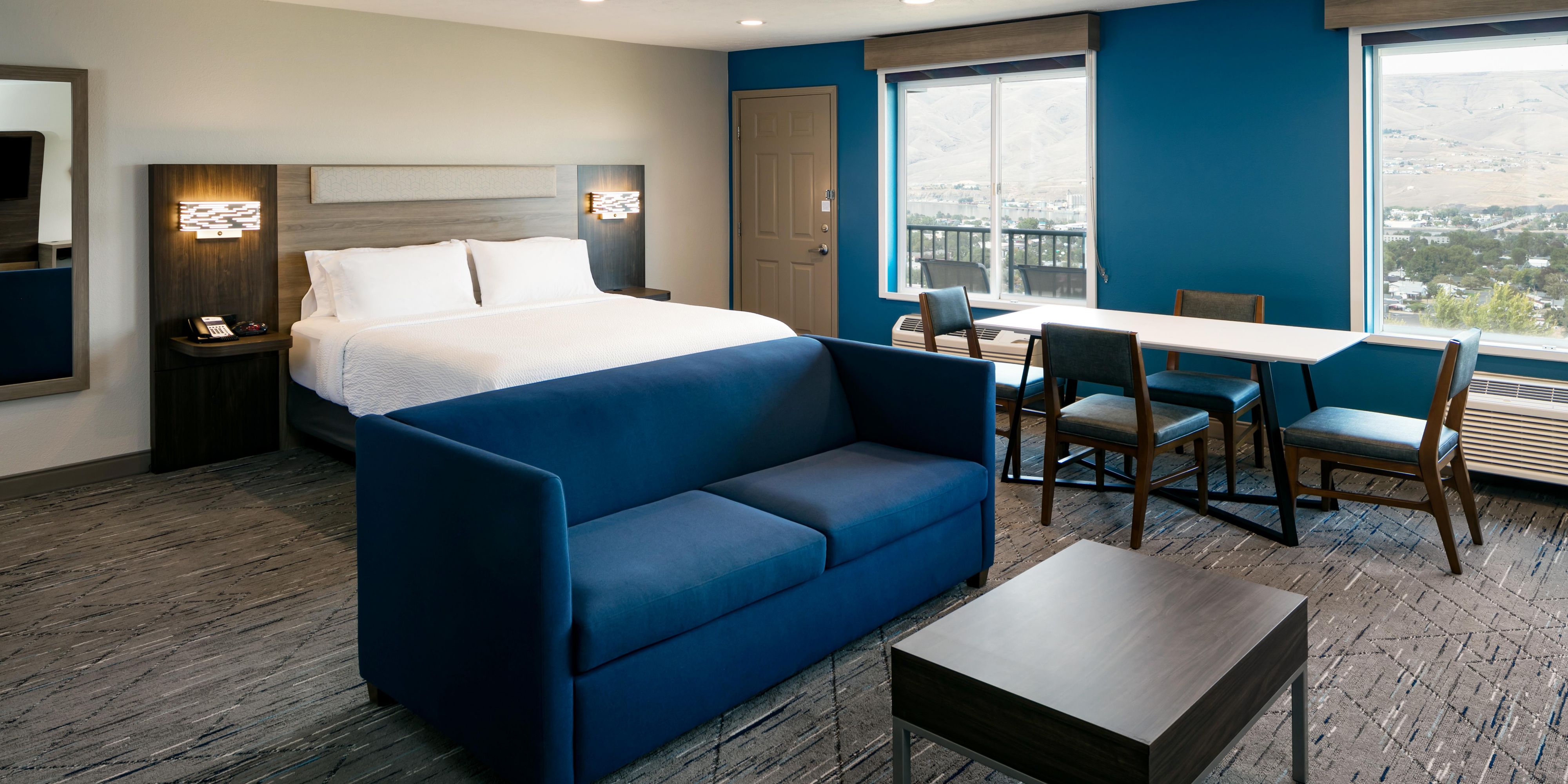 Holiday Inn Express Lewiston Guest Room & Suite Options
