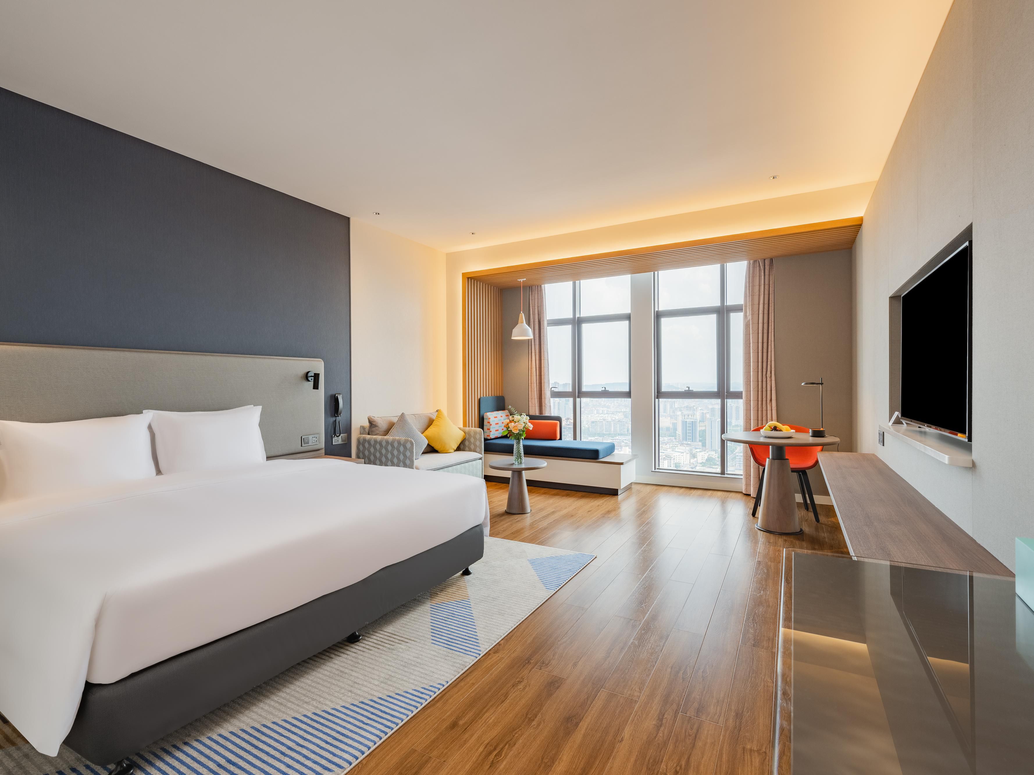 A business hotel nearby Jiangnan district.