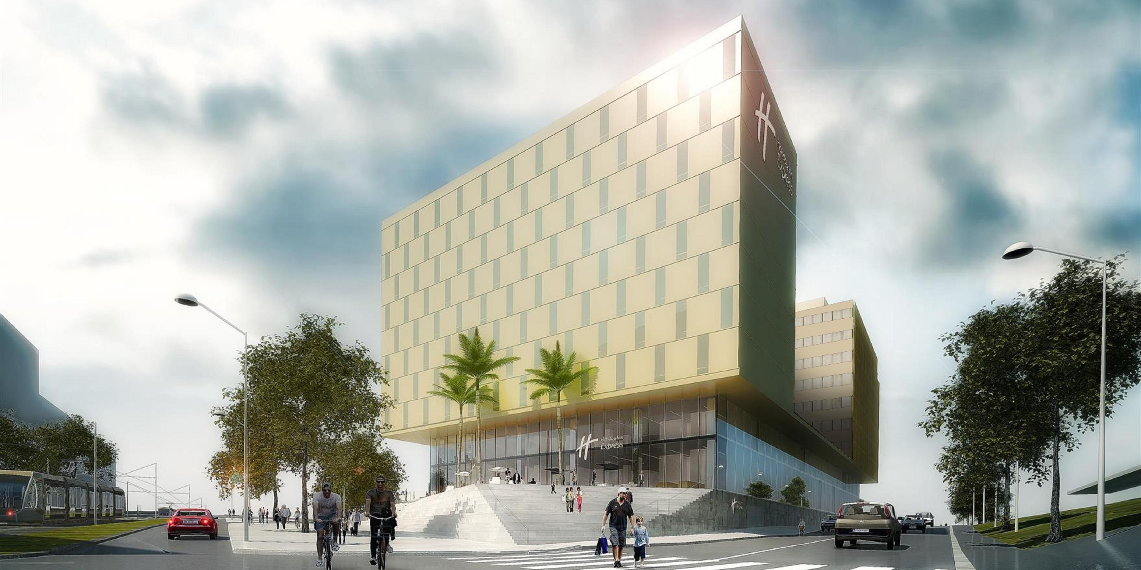 Holiday Inn Express Nice - Grand Arenas Map & Driving Directions ...