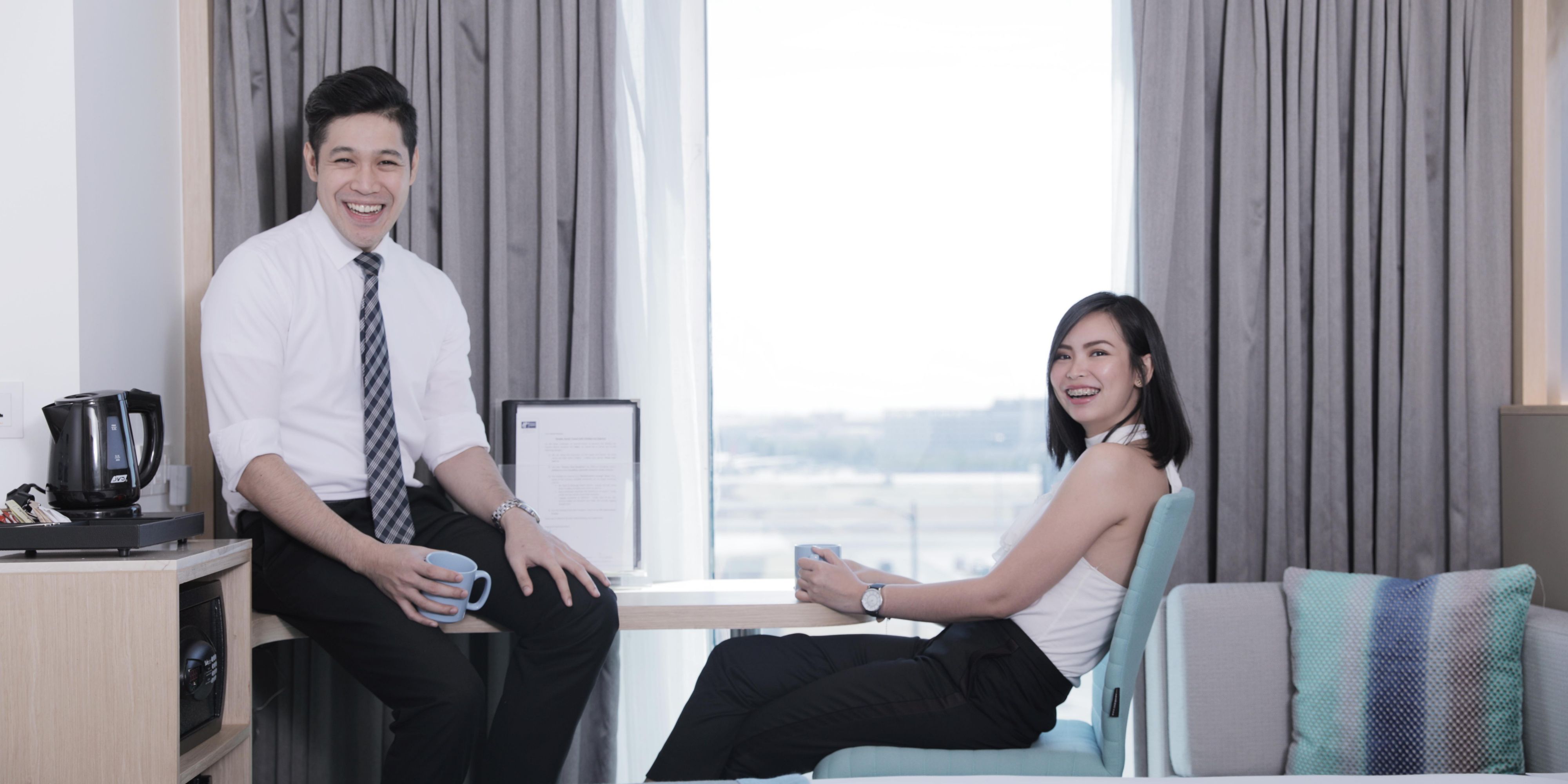 Stay in Comfort at Holiday Inn Express Manila Newport, Pasay City.