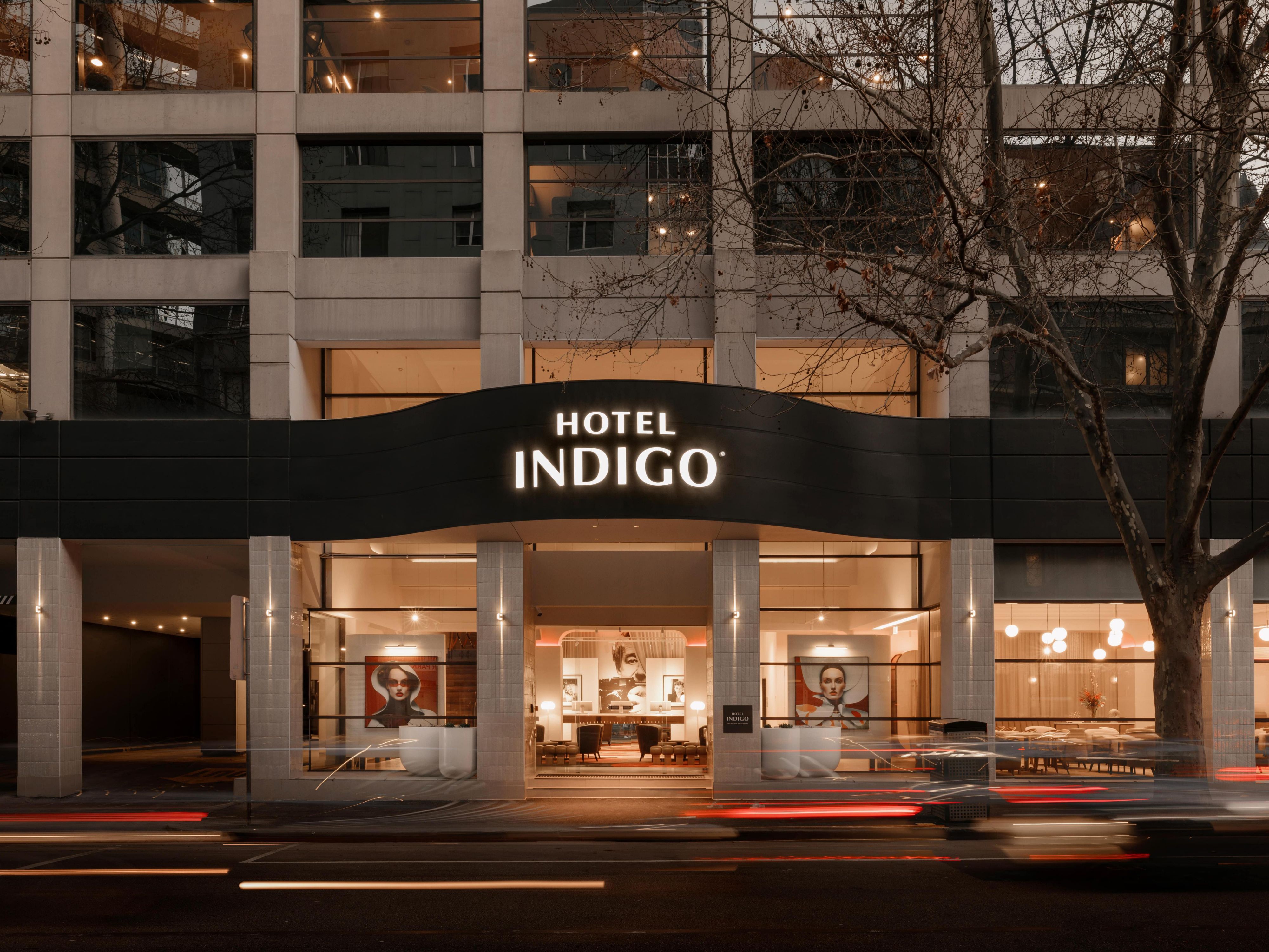 Hotel Indigo Hotel Indigo Melbourne on Flinders Map & Driving ...