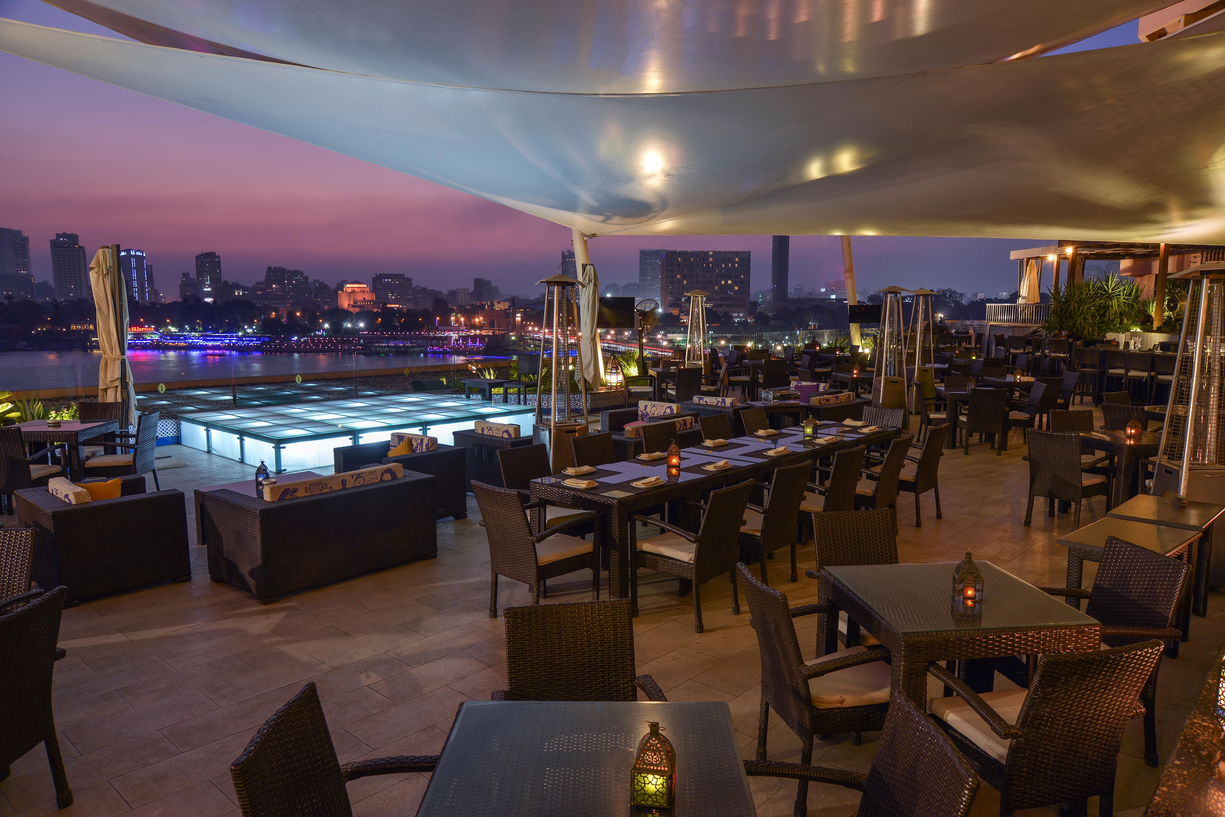 Dining at at Semiramis InterContinental Cairo