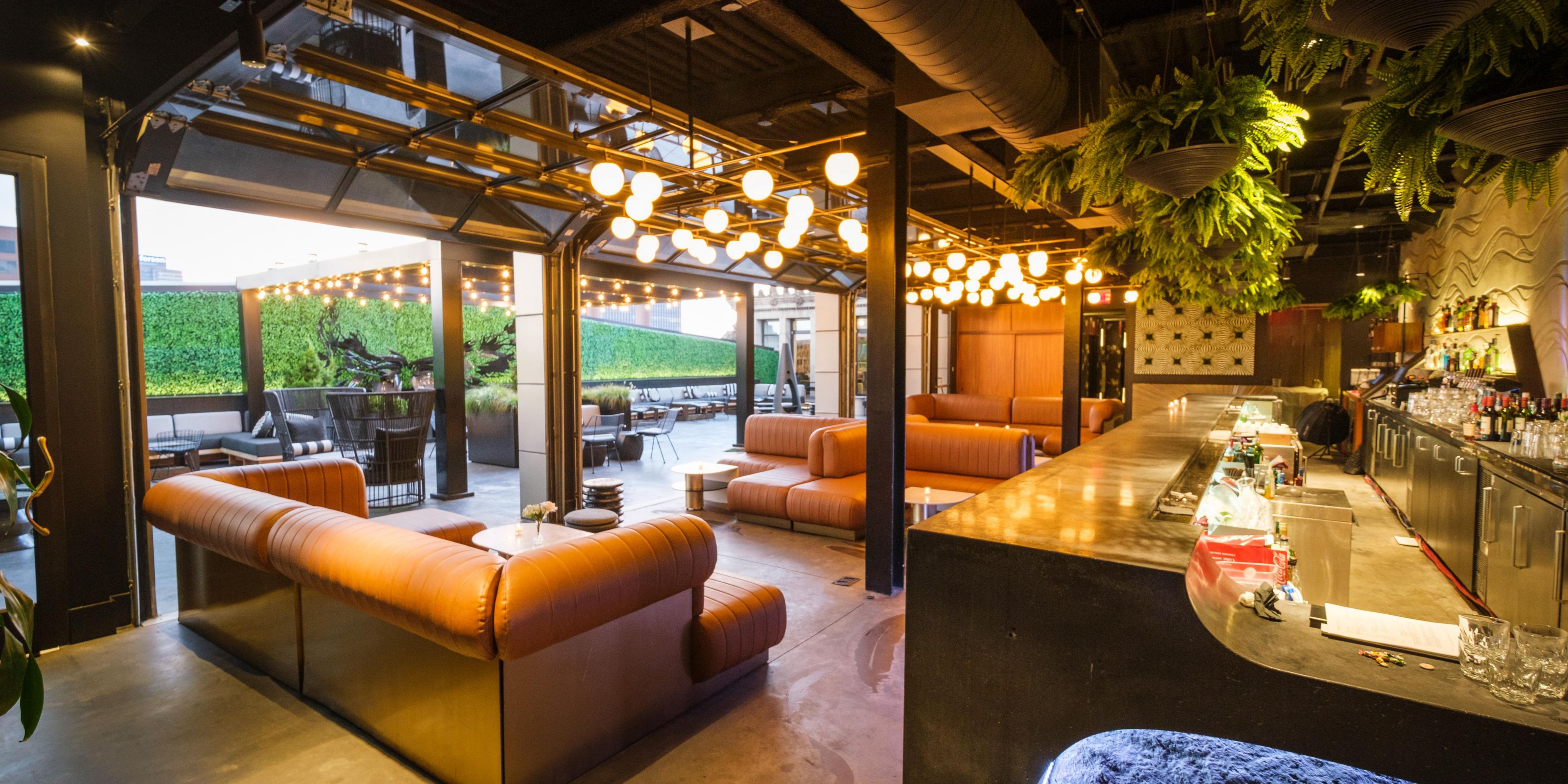 Stratus Lounge at Kimpton Hotel Monaco Philadelphia