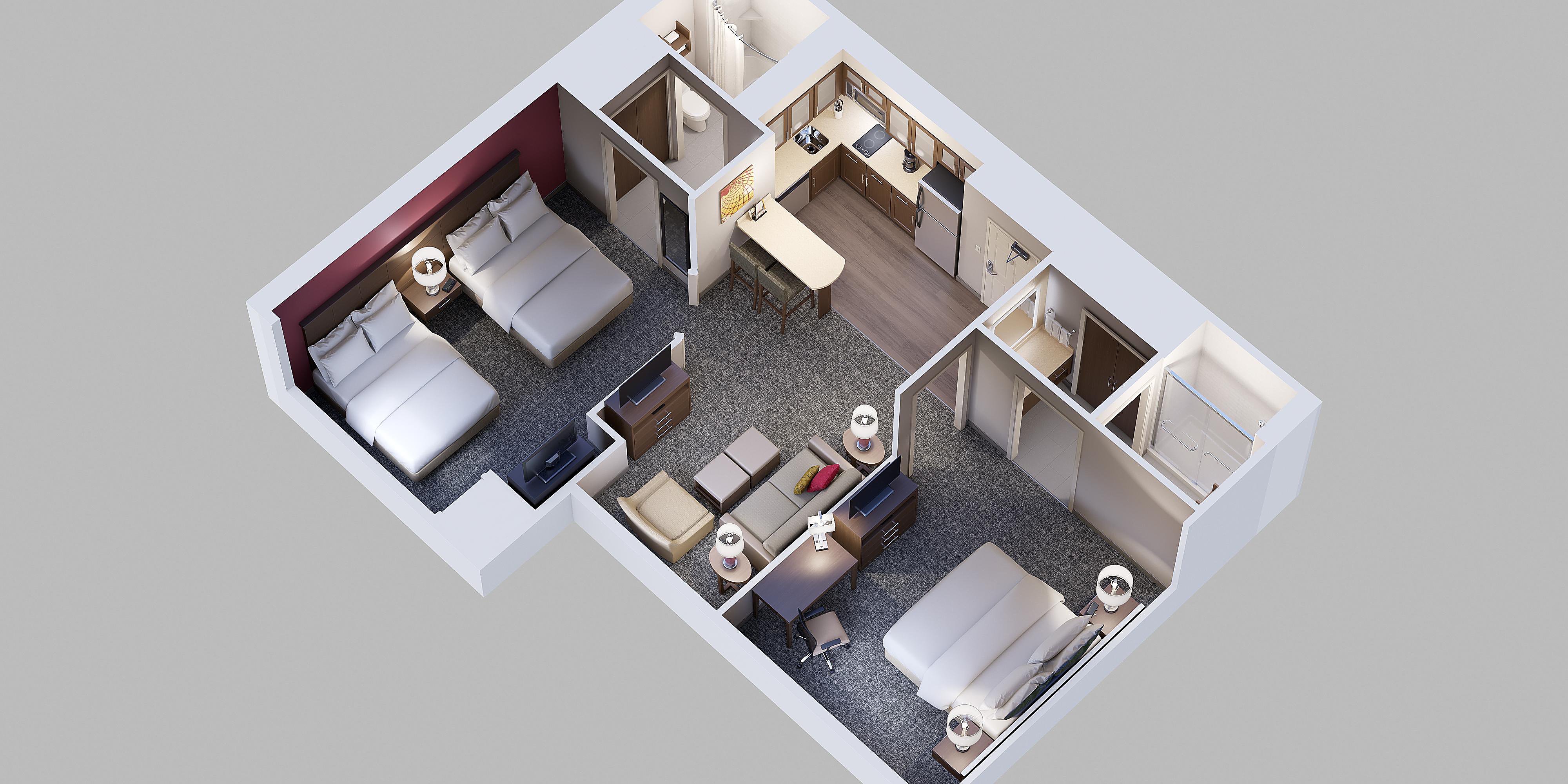 Staybridge Suites Room Floor Plan | Floor Roma