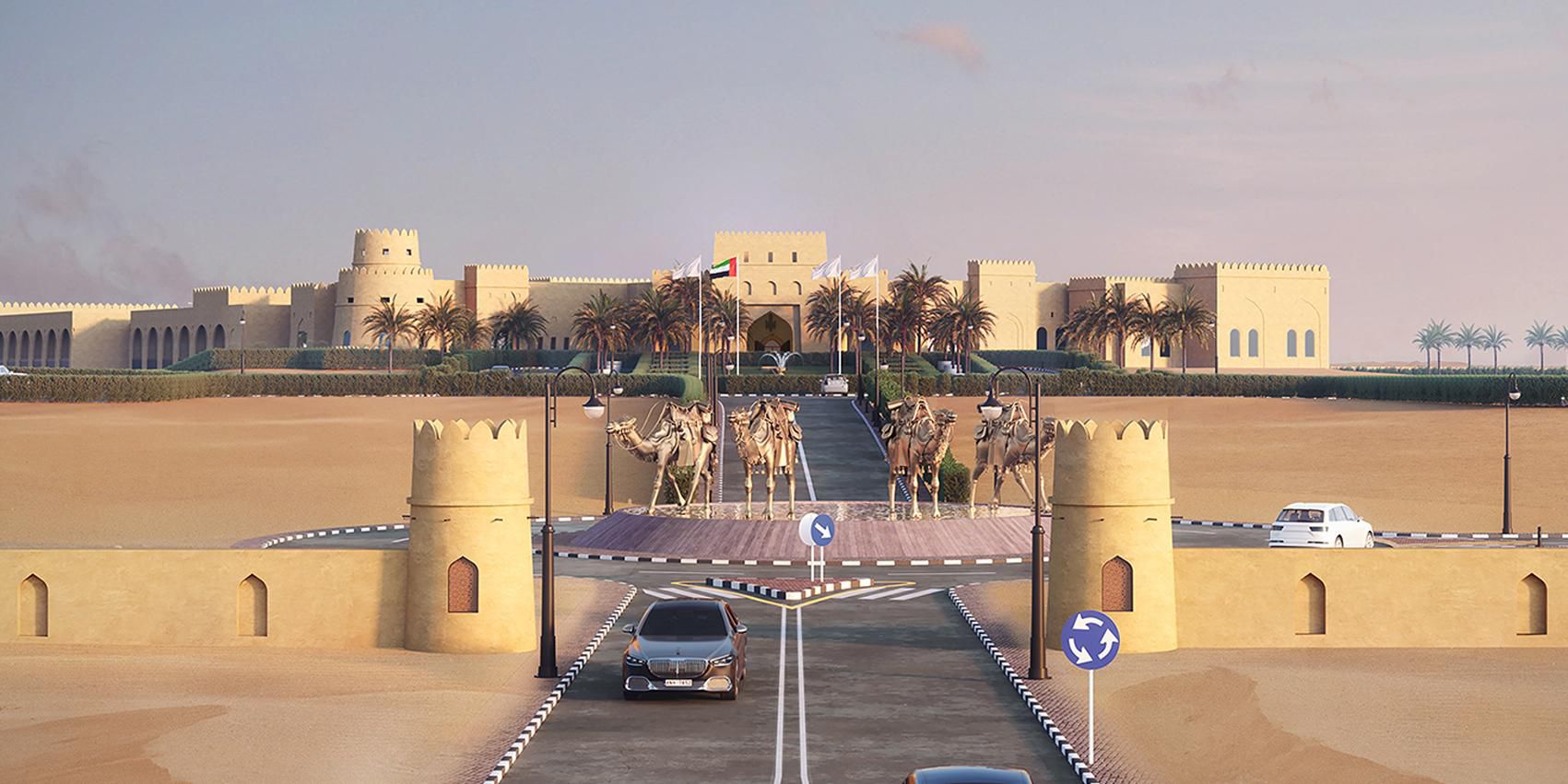 Hotel de luxo em Abu Dhabi Vignette Collection Aldhafra Resort