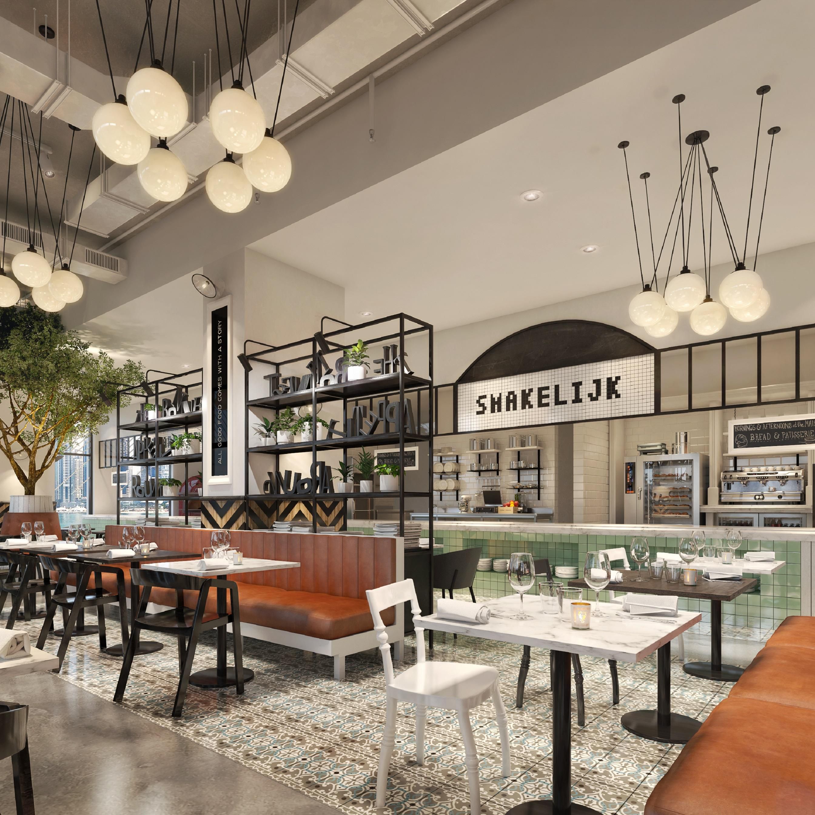 A wide choice of dining across Maison Mathis, Frenia and an in-room ...