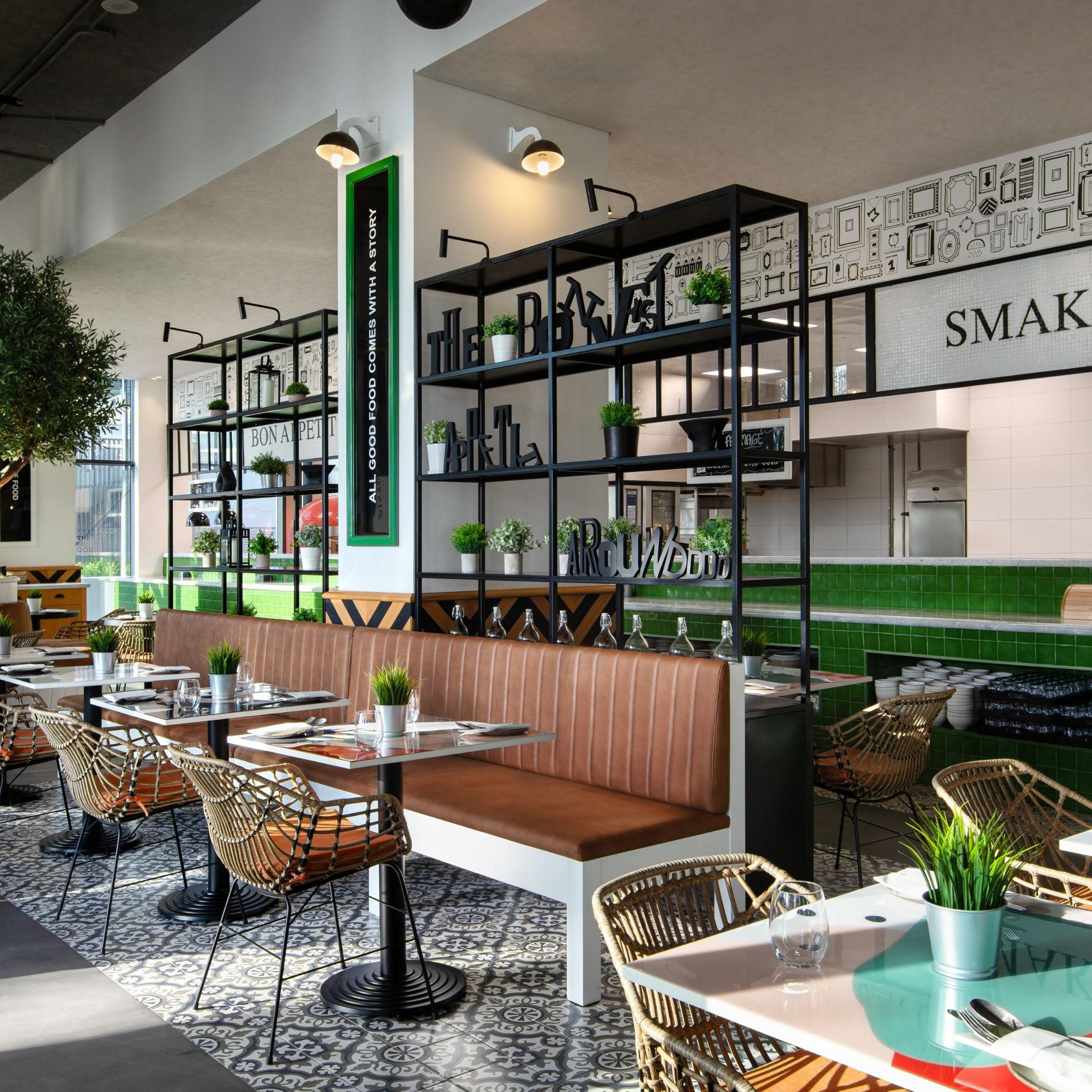 A wide choice of dining across Maison Mathis, Frenia and an in-room ...